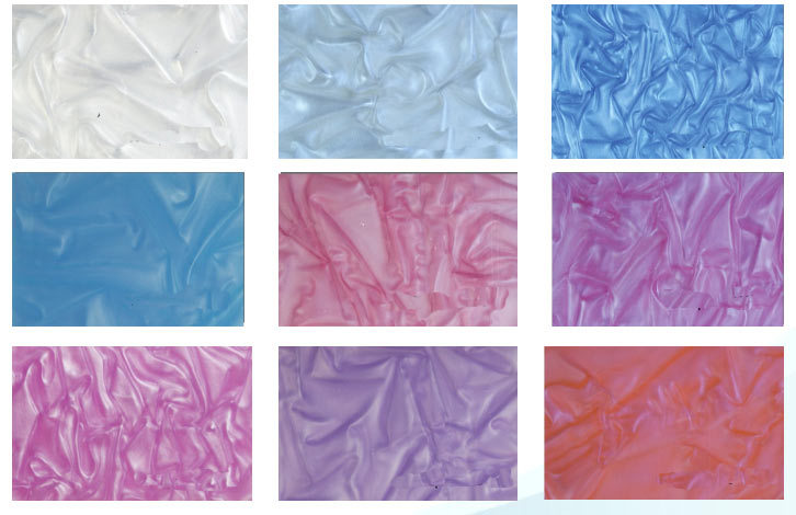 Wave, Pearl Acrylic Sheets