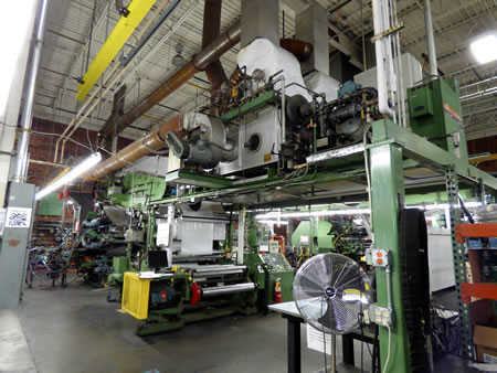 Kidder 660 Flexographic Press in USA, Kidder