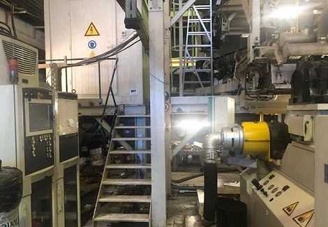 SML 5 Layers Cast Film Extrusion Line In Europe