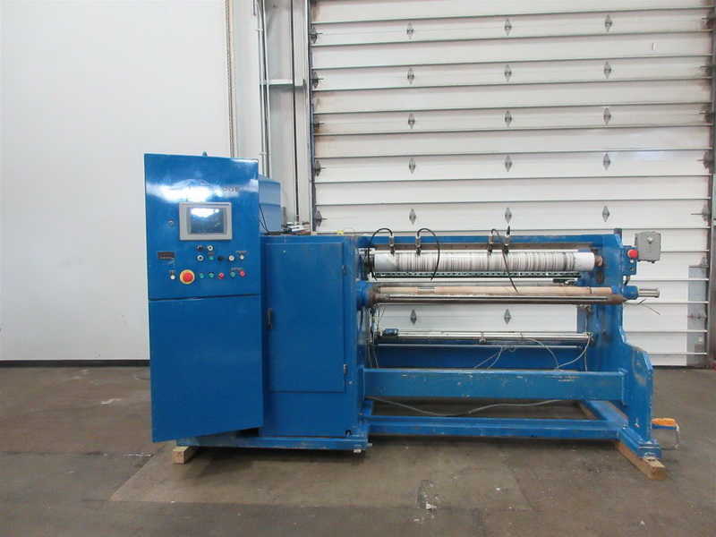 60" Wide Catbridge Slitting And Rewinding System In USA
