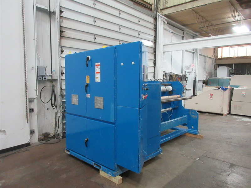 60" Wide Catbridge Slitting And Rewinding System In USA