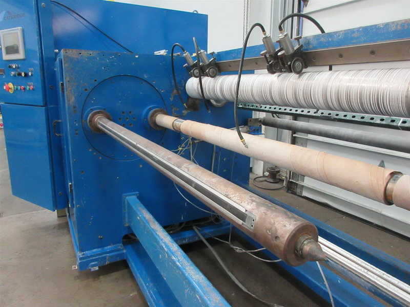 60" Wide Catbridge Slitting And Rewinding System In USA